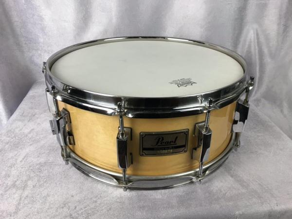 Pearl Birch snare パール バーチ スネア 木胴 ドラム ヴィンテージ 14 5.5 コーテッドアンバサダー ケース付 買取 ...